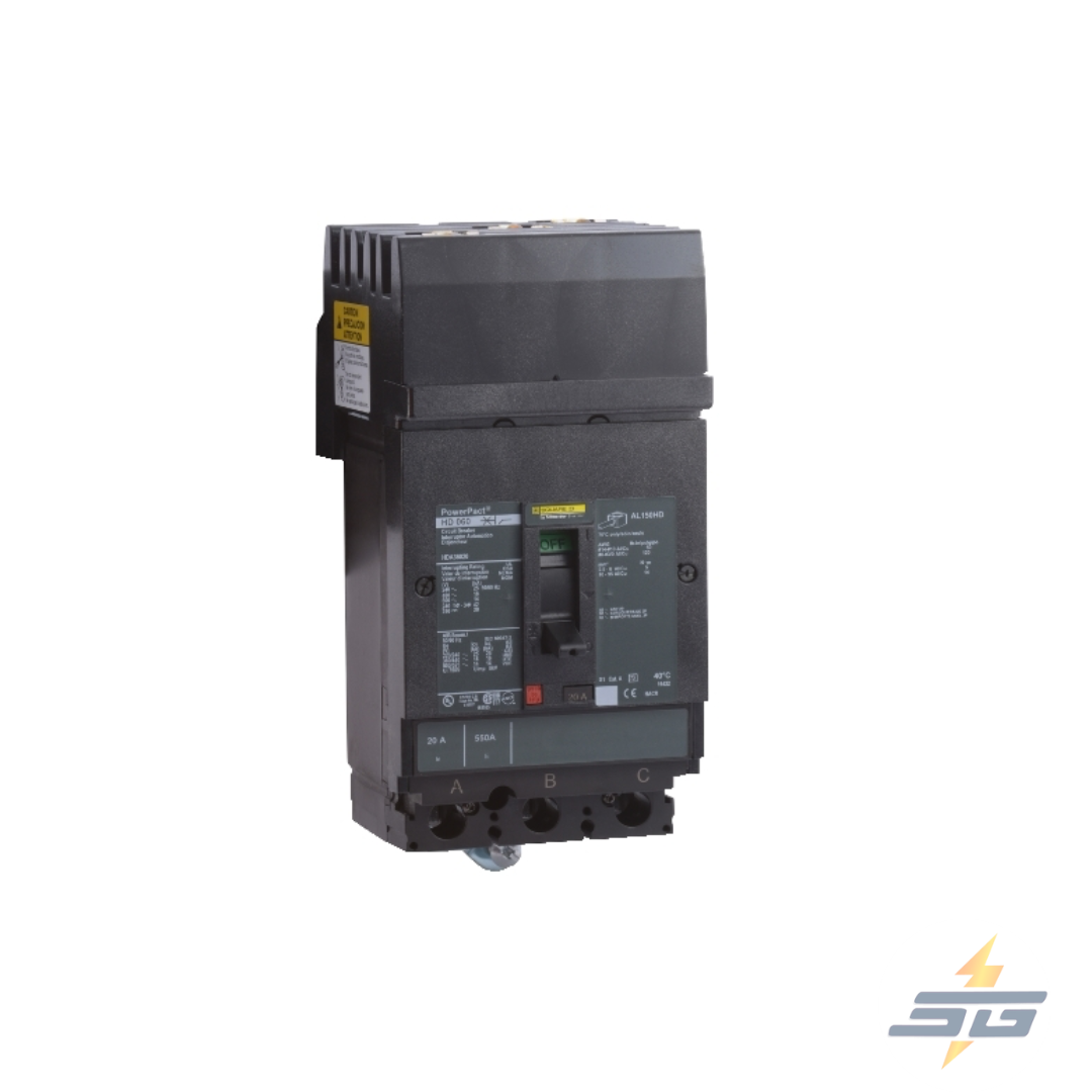 INTERRUPTOR TERMOMAGNÉTICO SQUARE D HDA36070