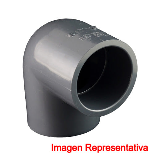 Cople Codo PVC SCH-80 LASCO 1-1/2"