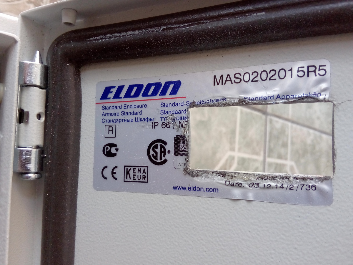 Gabinete Metálico Eldon MAS0202015r5