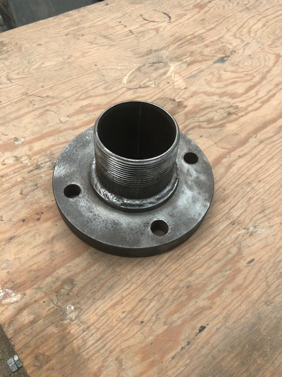 Brida de Acero Roscable 3"