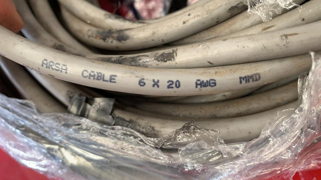 Cable de Control Blindado Arsa 6x20 AWG MMD (Se vende por metro)