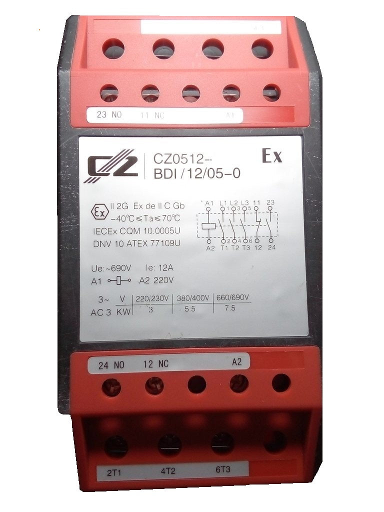 Contactor de Seguridad con Caja APE CZ CZ0512 / CZ0242